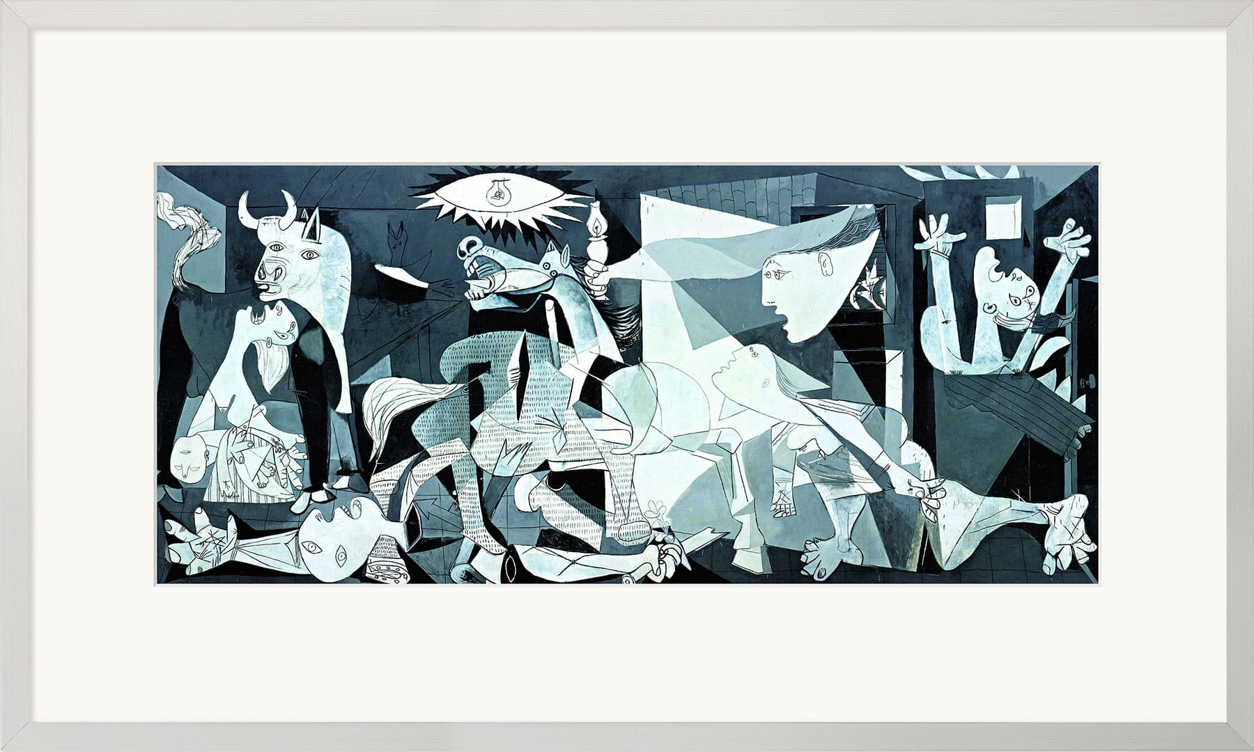 "Guernica" (1937) - Pablo Picassos größtes Gemälde